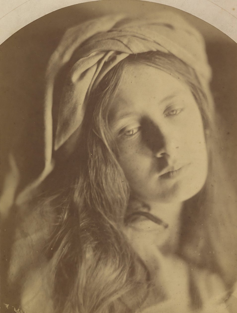Beatrice, 1866 by Julia Margaret Cameron: Fine art print