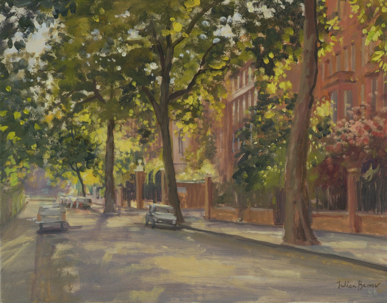 Cheyne Walk by Julian Barrow: Premium art reproduction