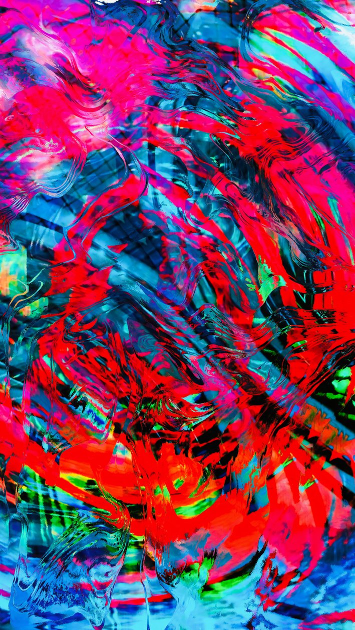 Red Color Rush by Julien Decapo: Buy fine art print