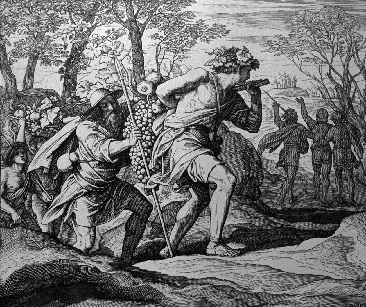 The Land of Canaan by Julius Schnorr von Carolsfeld