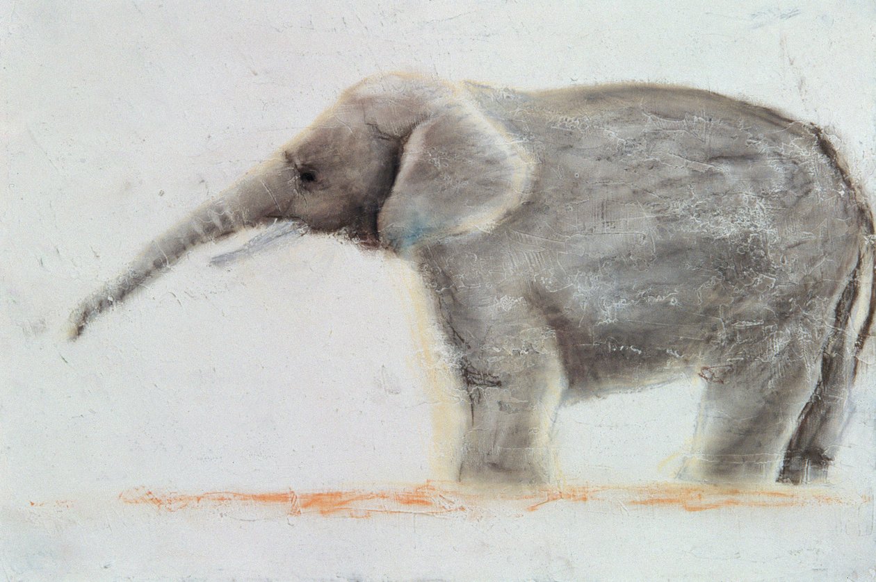 Elephant by Jung Sook Nam: Highest-quality art reproduction
