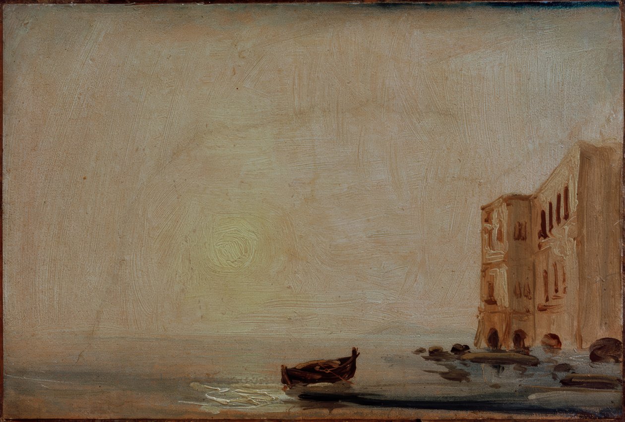 Sun Over the Sea by Carl Blechen: Buy fine art print