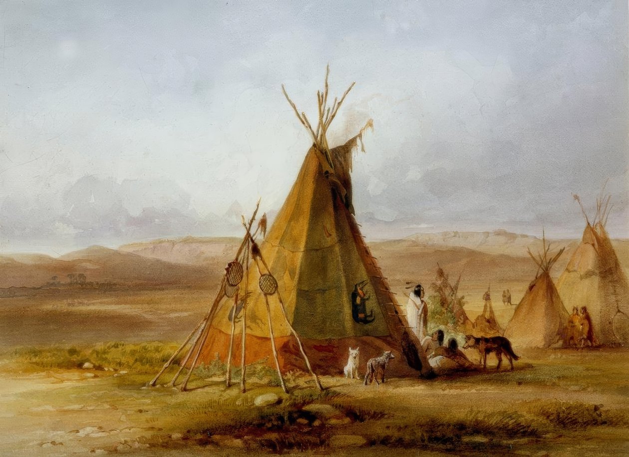 Sioux Tipi Art