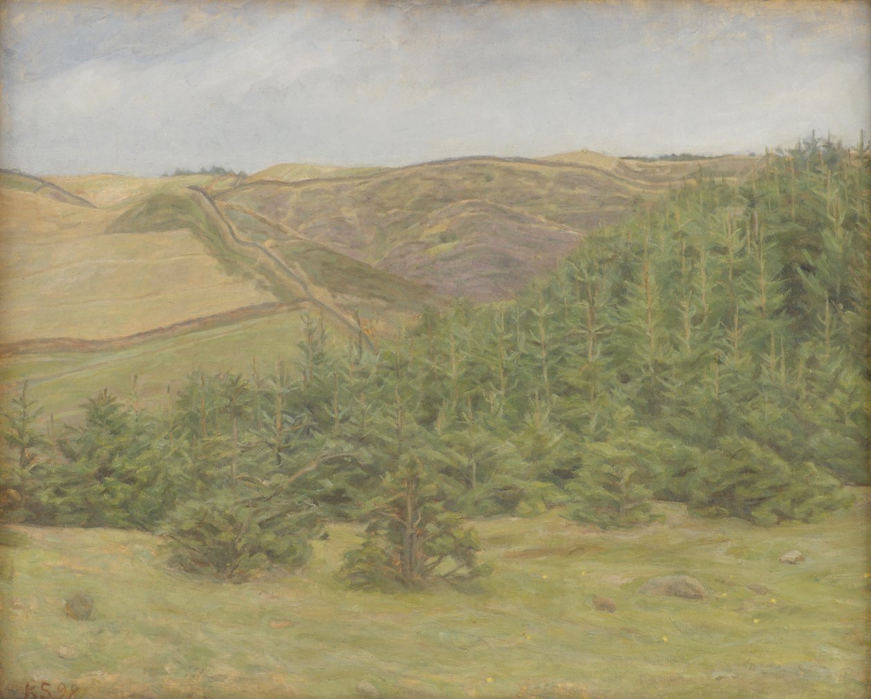 Svanninge Hills, Funen by Karl Schou: Buy fine art print