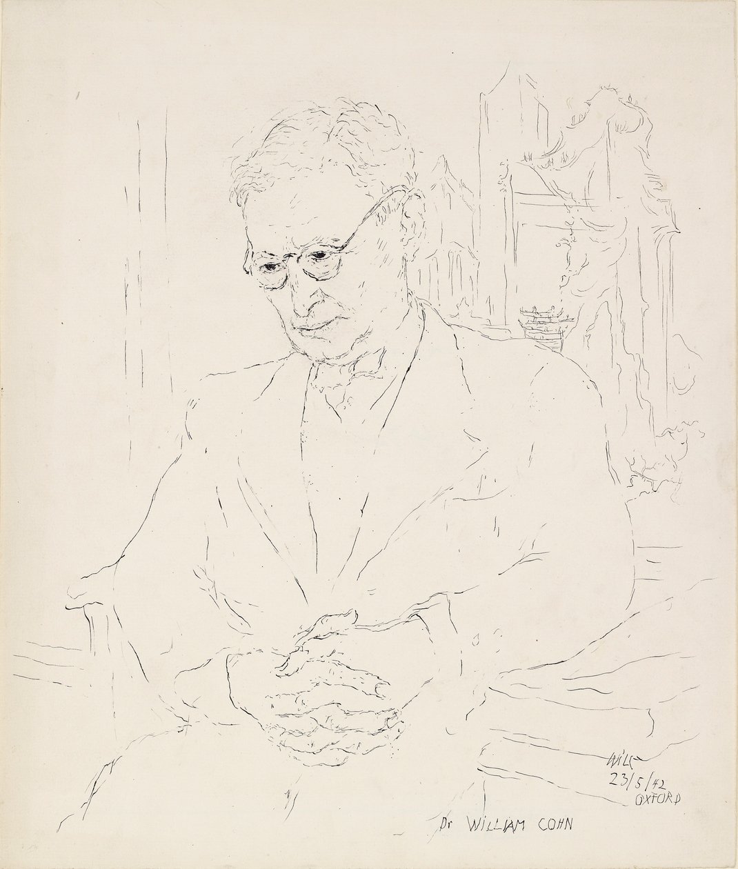 Dr William Cohn by Katerina Wilczynski: Buy fine art print