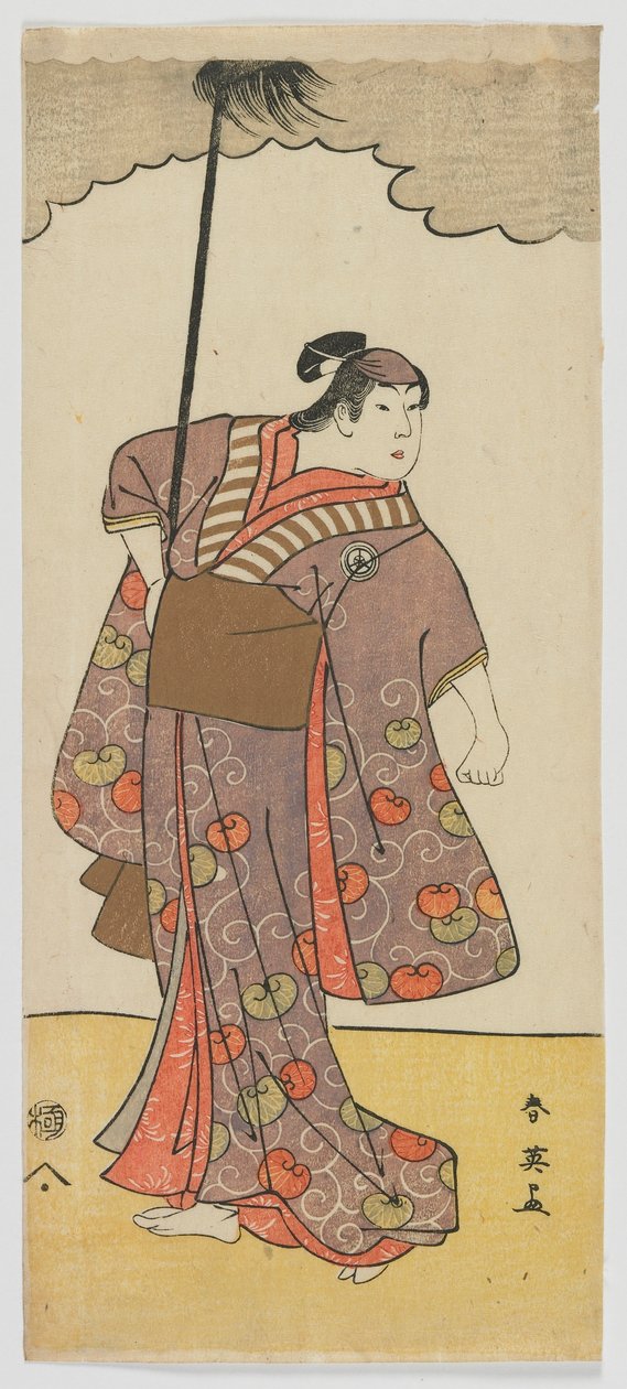 The Actor Iwai Hanshiro IV as a Female yakko, Edo period, c.1791