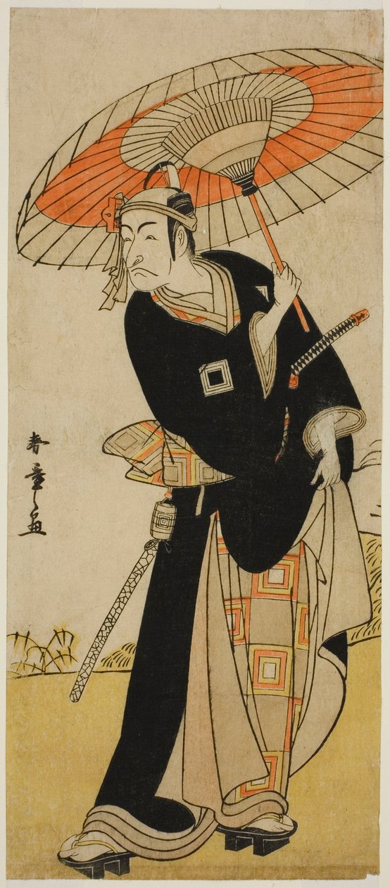 The Actor Ichikawa Danjuro V as Hanakawado no Sukeroku in the Play ...