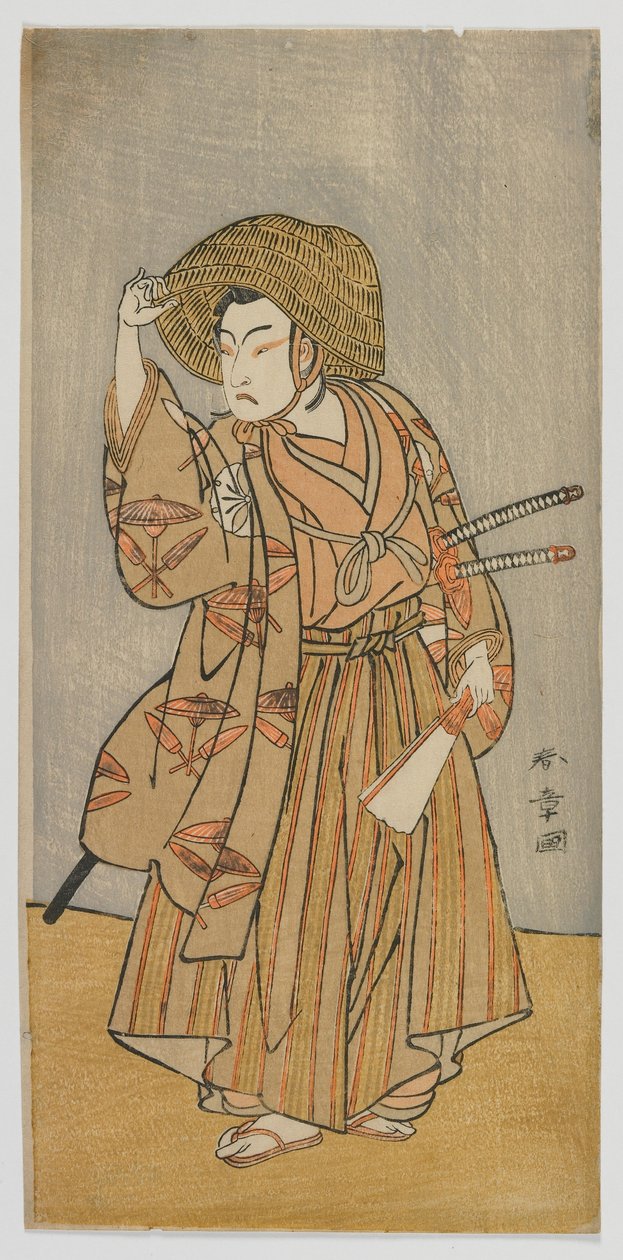 The Actor Matsumoto Koshiro IV as Nagoya Sanzaburo, Edo period