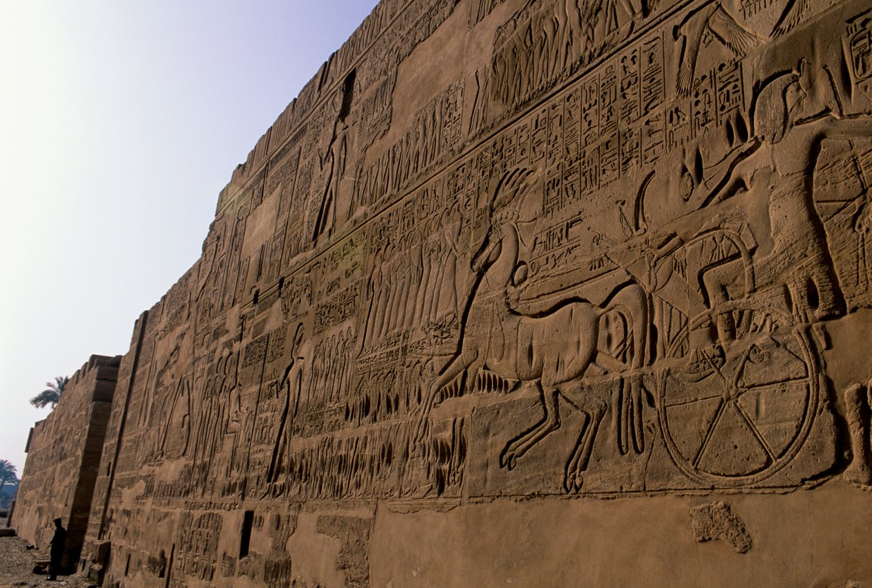 Egypt; Battle of Qadesh, Ramses II, Karnak Temple