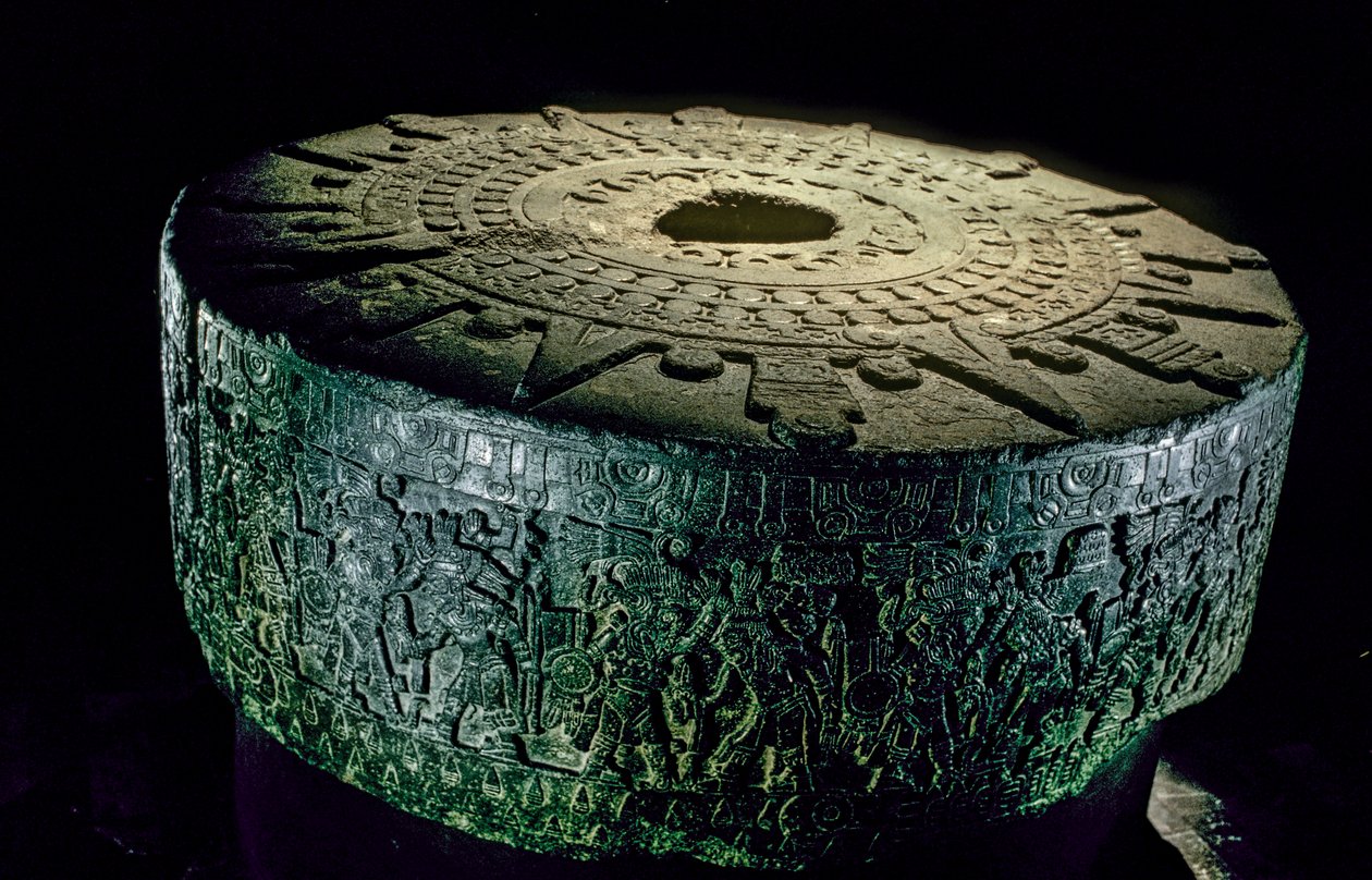 Tenochtitlan, Templo Mayor, Aztec, Mexico, Mexico City, Great Temple of ...