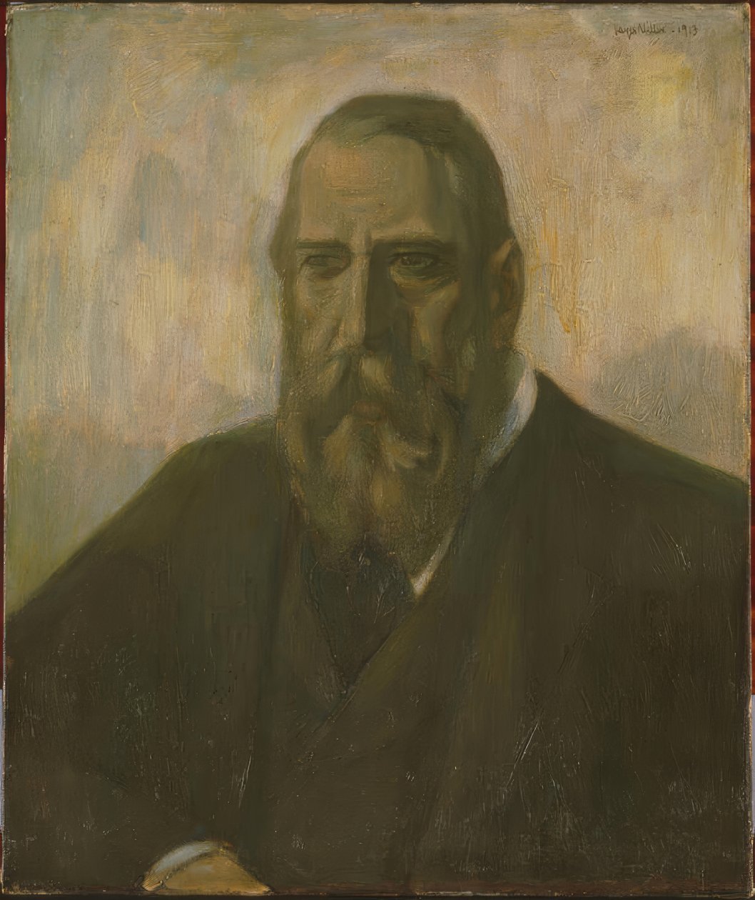 Portrait of Albert Pinkham Ryder by Kenneth Hayes Miller