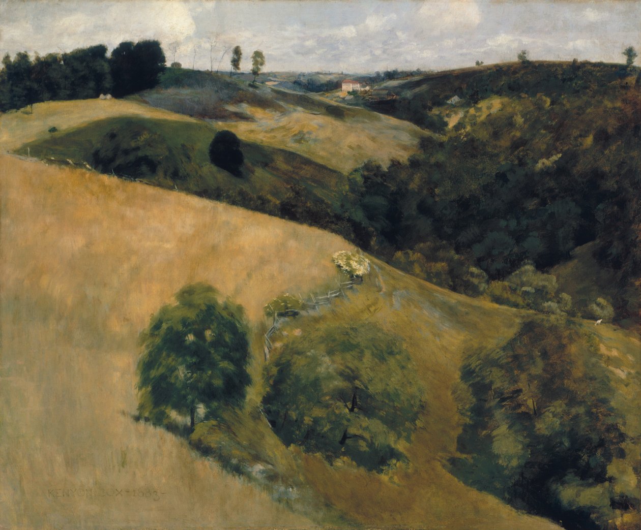 Flying Shadows by Kenyon Cox: Premium art reproduction