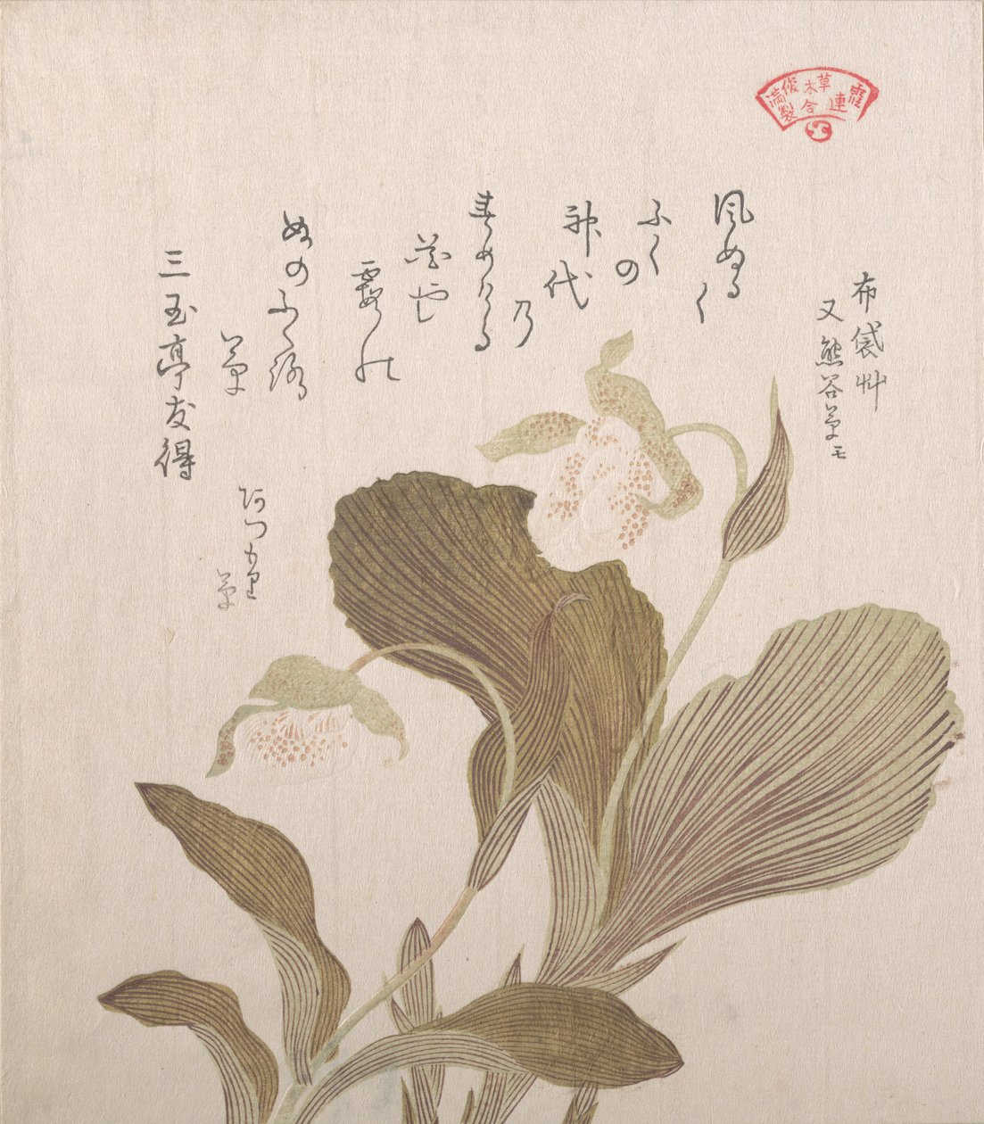 Hotei Flowers by Kubo Shunman: Buy fine art print