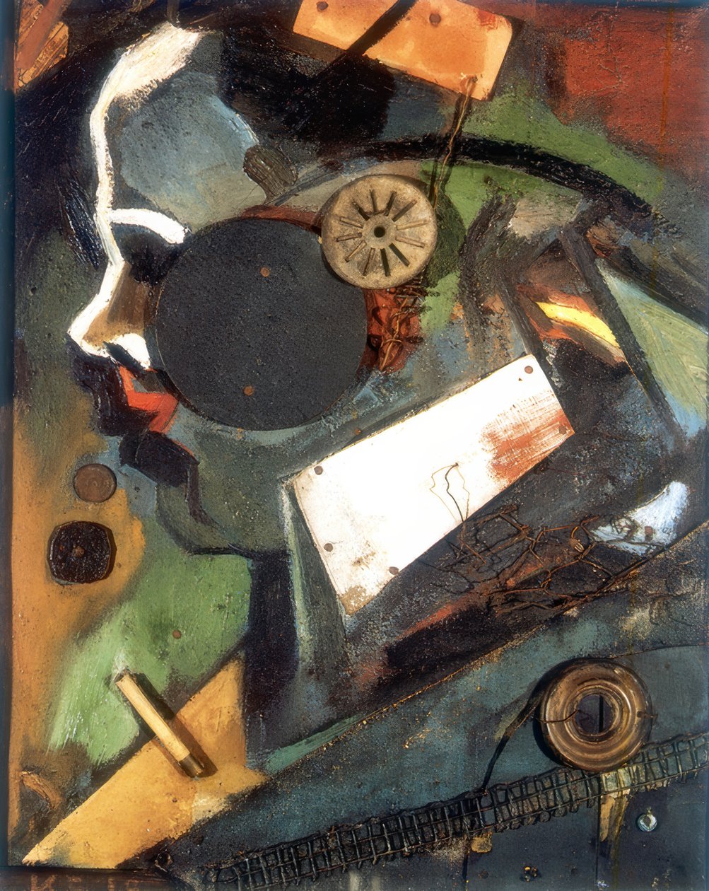 Merzbild 1A (The Doctor) by Kurt Schwitters
