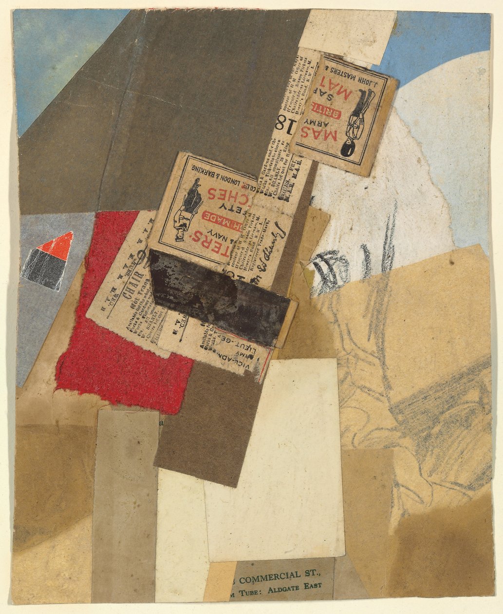 Untitled by Kurt Schwitters: High-quality fine art print