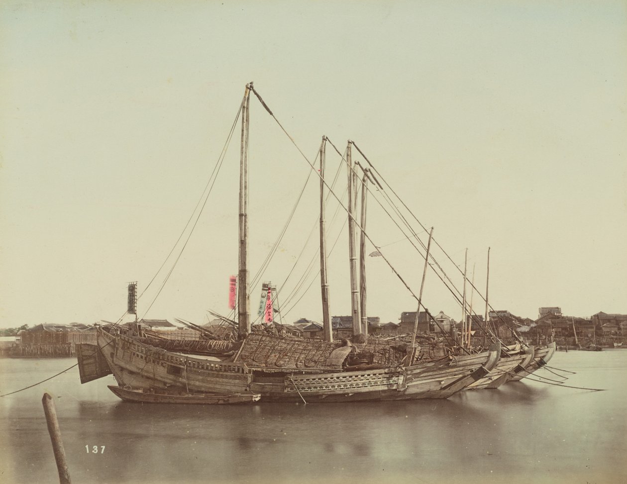 Japanese Junks by Kusakabe Kimbei: Buy fine art print