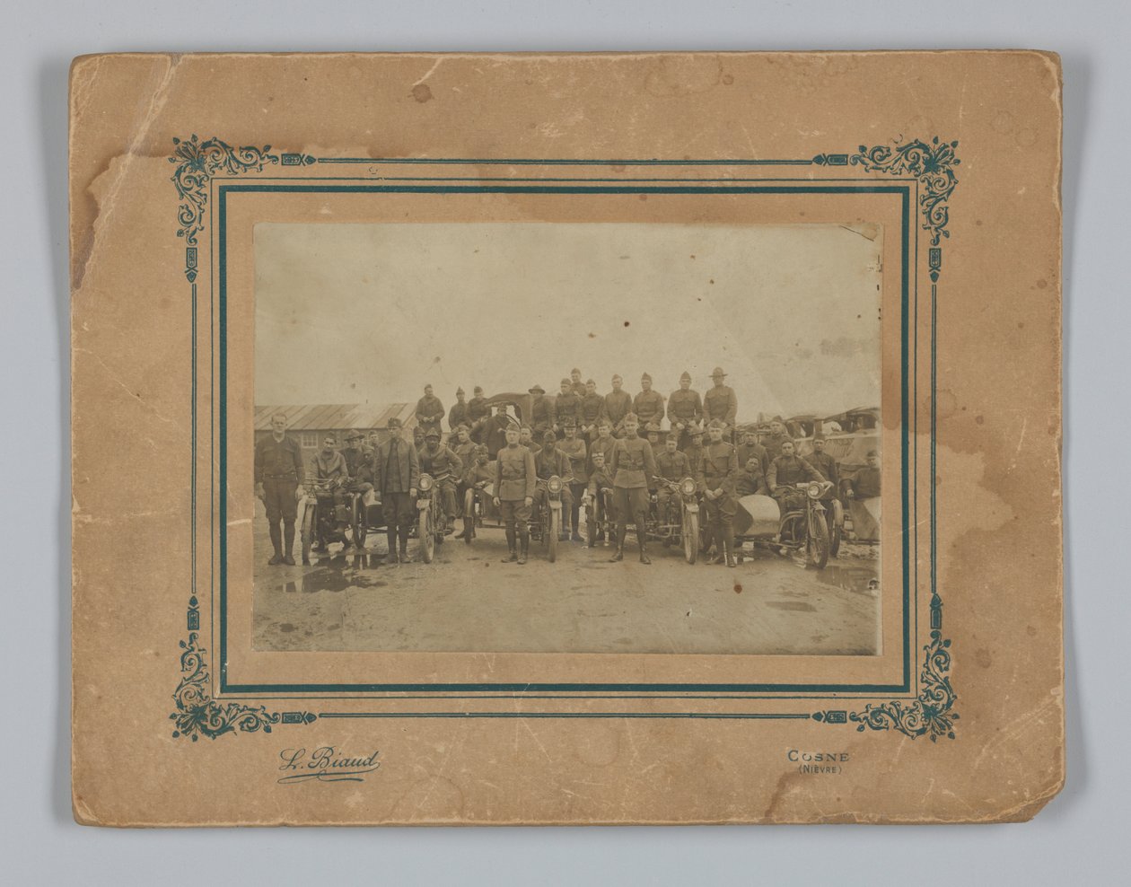 Photograph of integrated American Expeditionary Forces in France