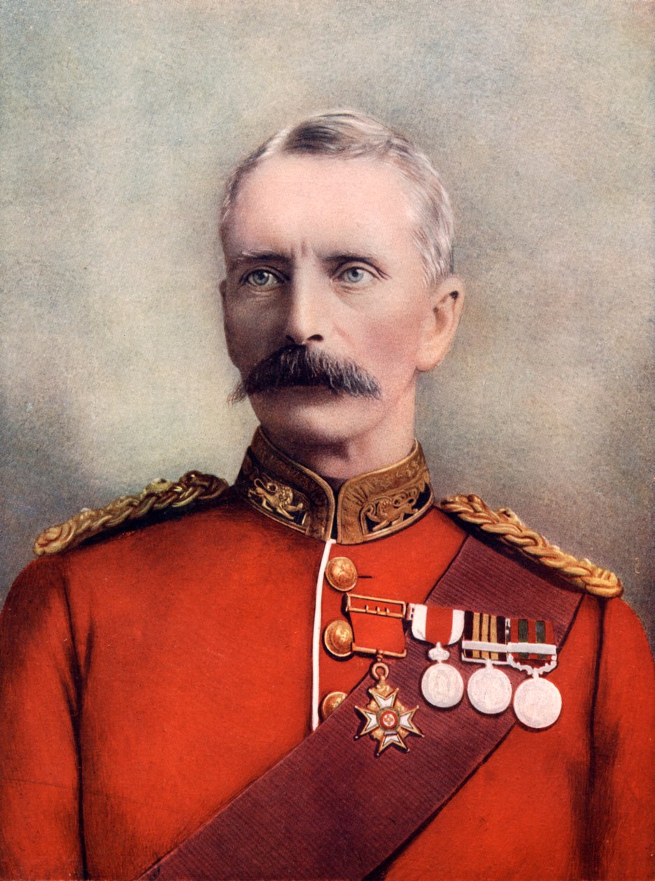 Major General Sir ERP Woodgate, British Soldier, c1900-1902