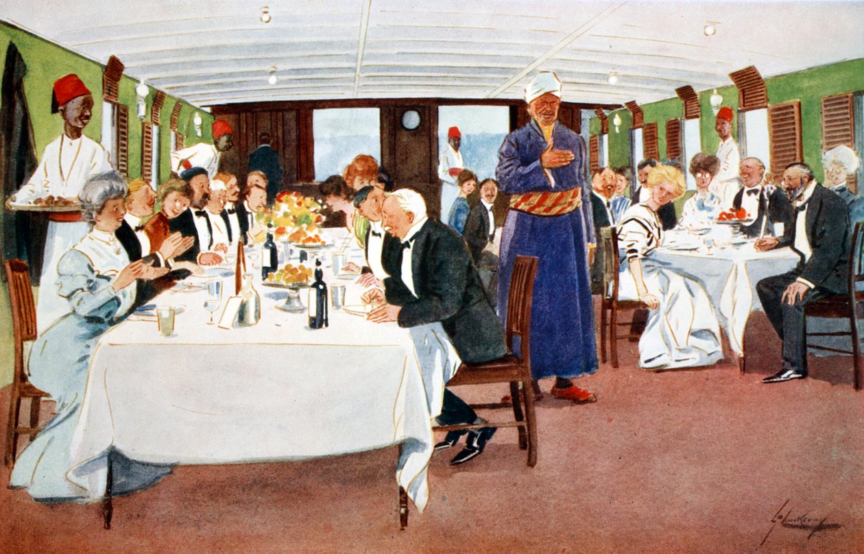 The After-dinner Speech, 1908 by Lance Thackeray