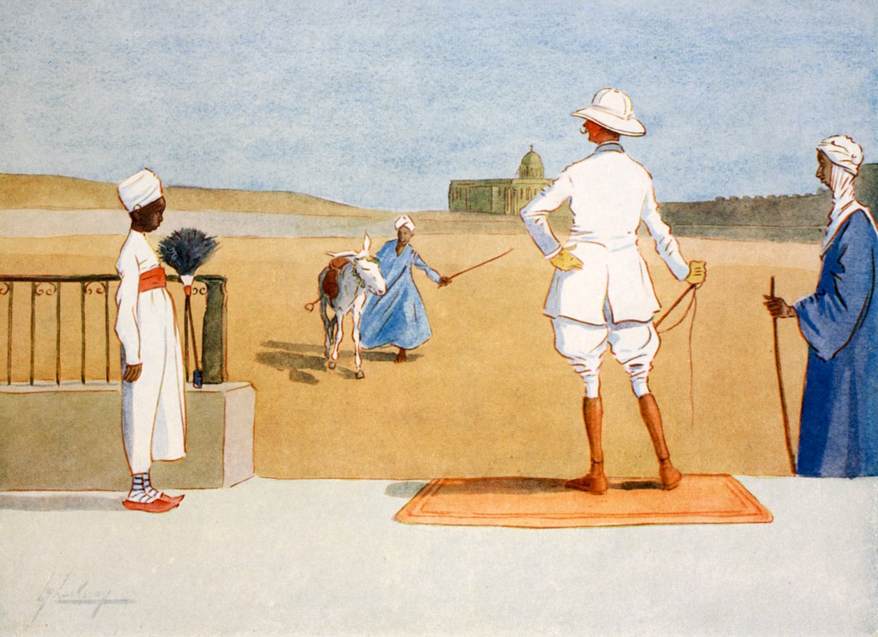 The Dandy Tourist, 1908 by Lance Thackeray: Fine art print