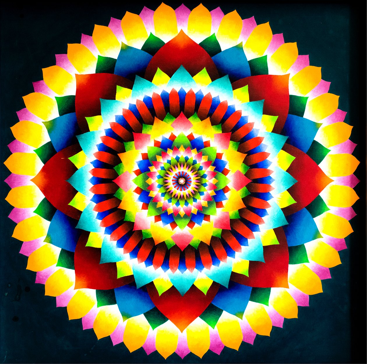 Psychedelic Mandala by Larry Smart: Buy fine art print