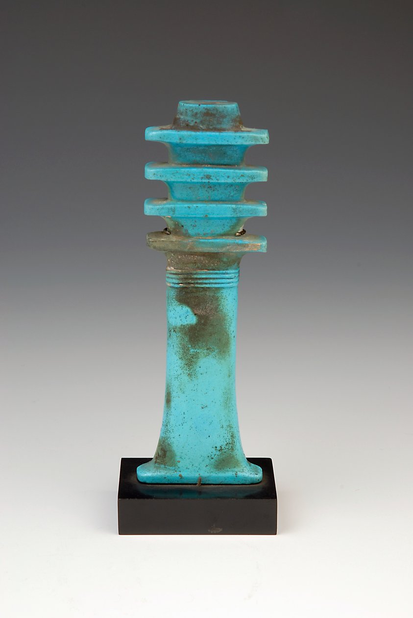 Djed Pillar Amulet by Late Period Egyptian: Fine art print