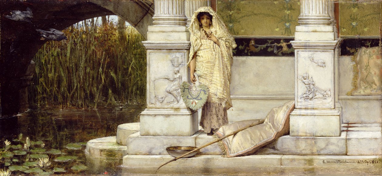 Roman Fisher Girl by Lawrence Alma Tadema: Fine art print