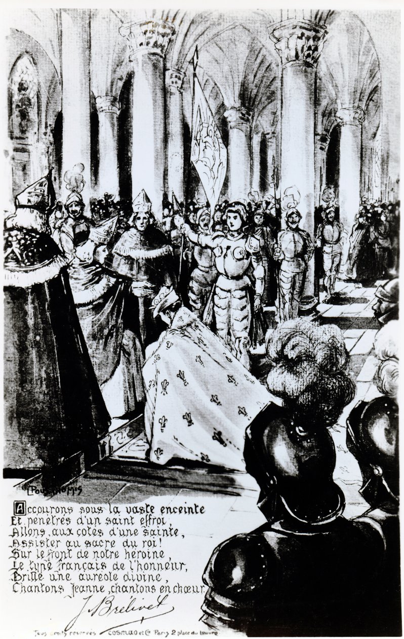 The Crowning of Charles VII in Reims, c.1910