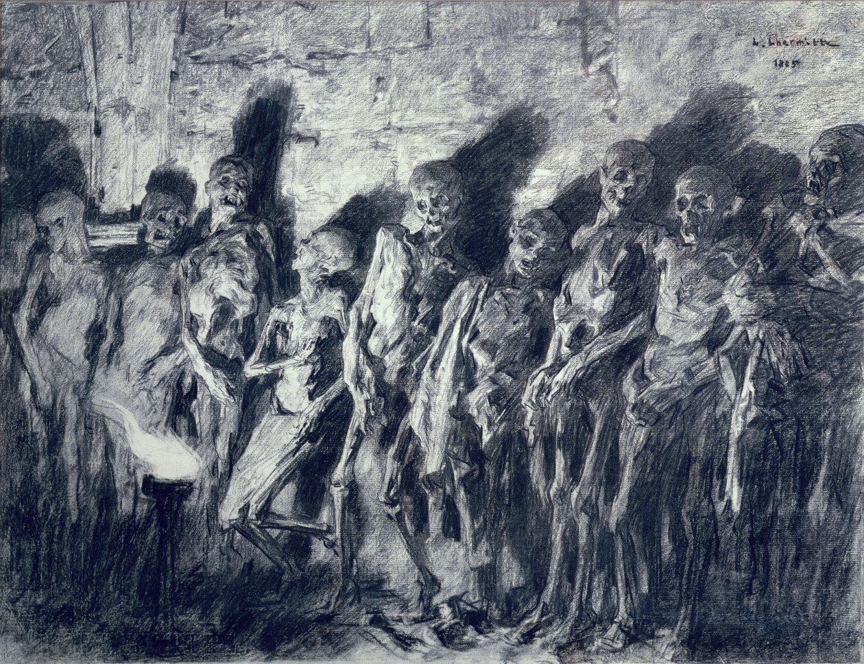The Vault of Mummies, or Skeletons from St. Michael's Tower, Bordeaux, 1885
