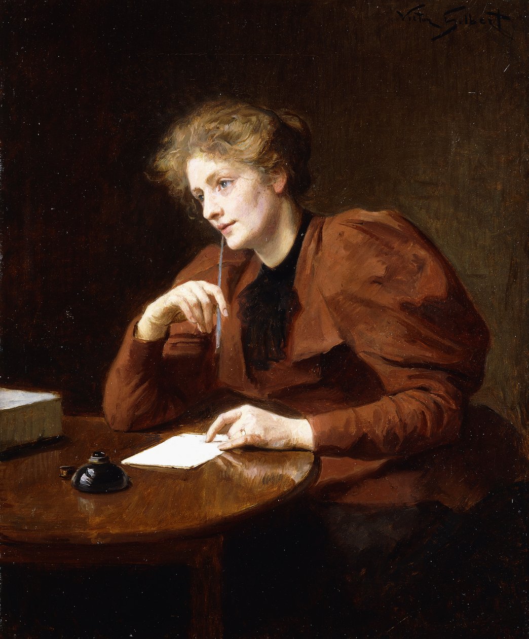 Young Tedder, c.1920 by Victor Gabriel Gilbert