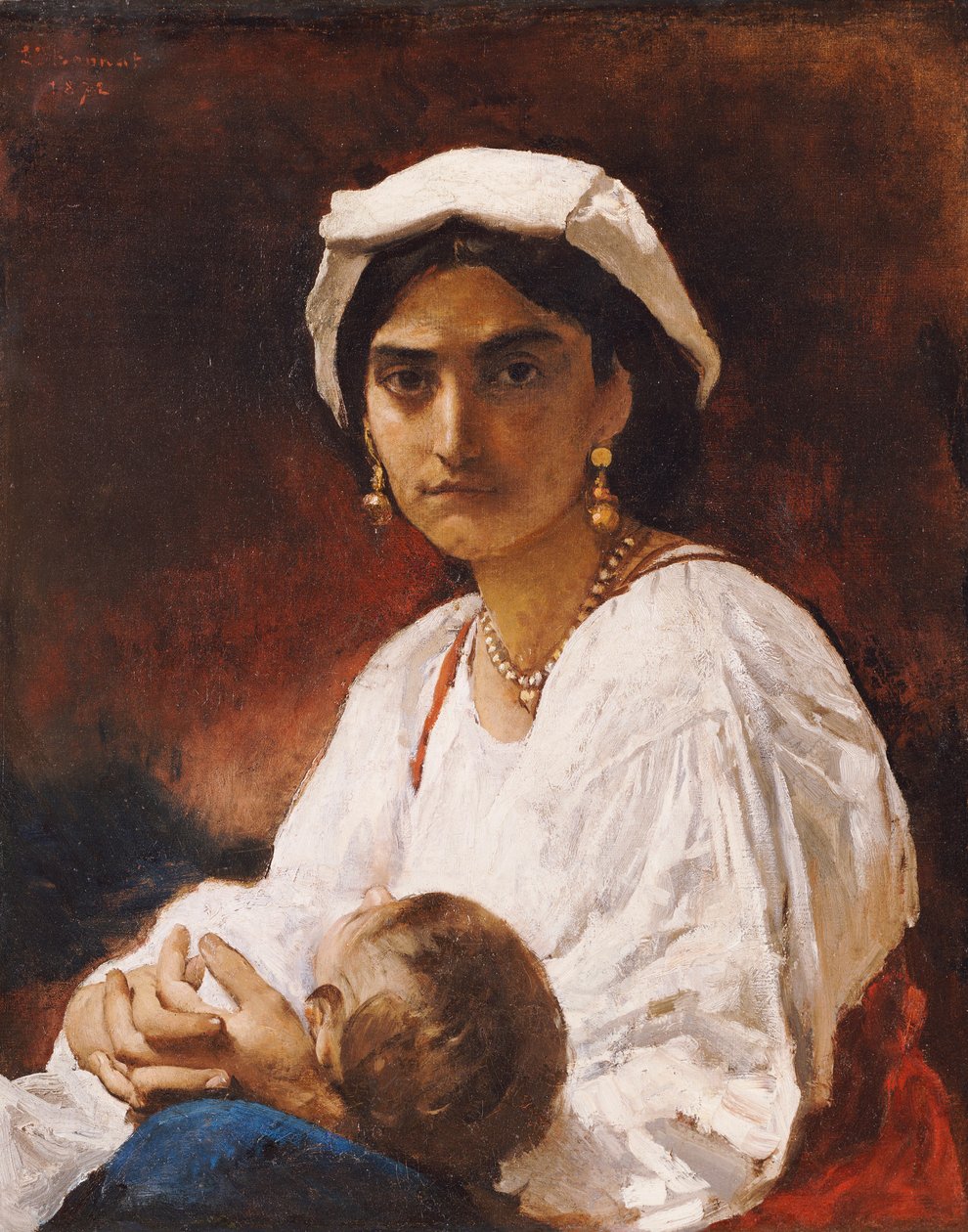 The Bandit's Wife, 1872 by Leon Joseph Florentin Bonnat