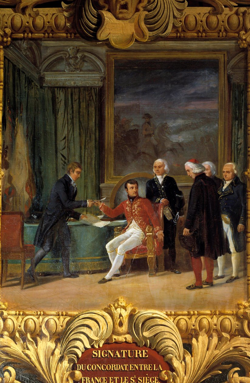 Signature of the Concordat between France and the Holy See, July 16
