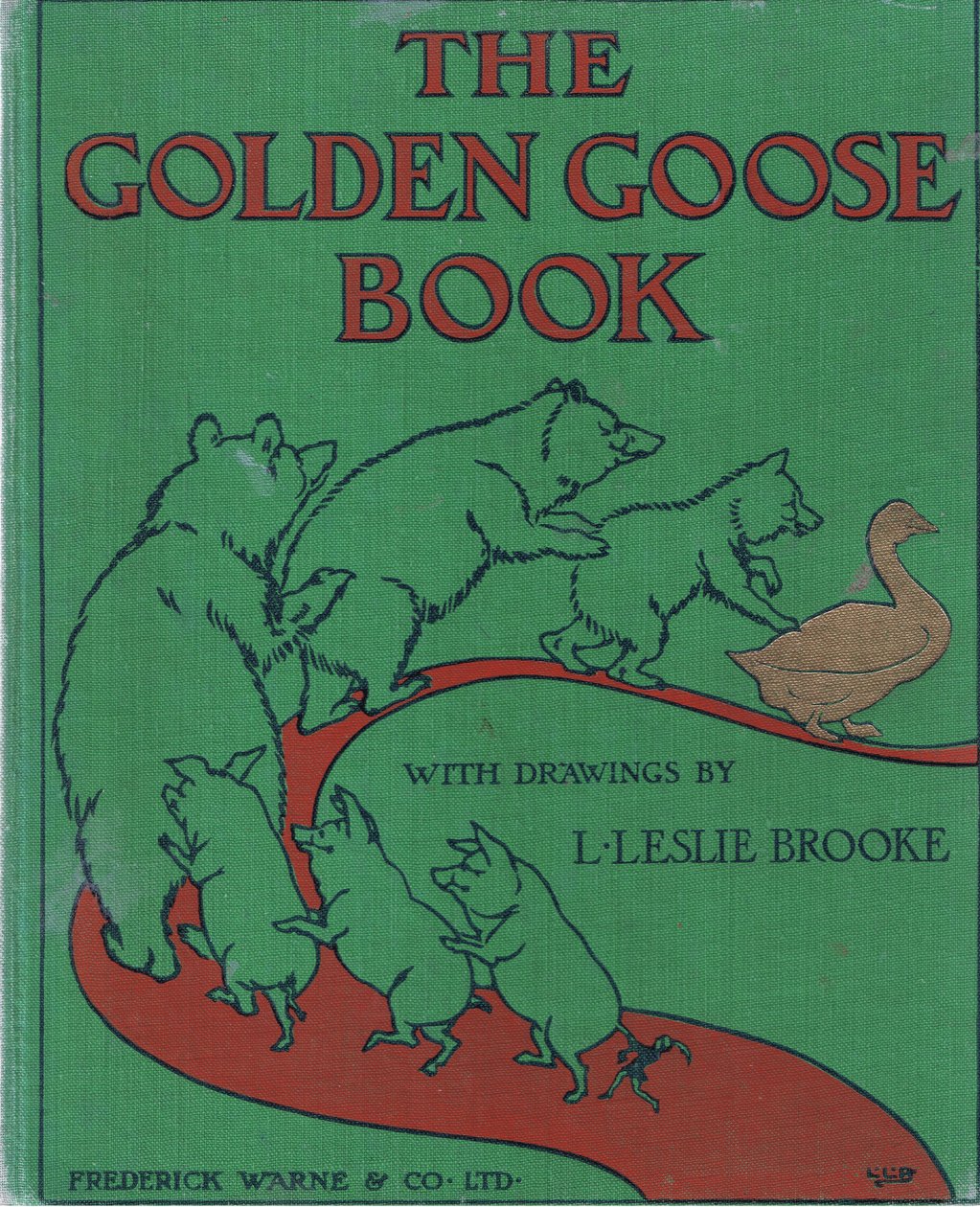 Front Cover: The Golden Goose Book by Leonard Leslie Brooke