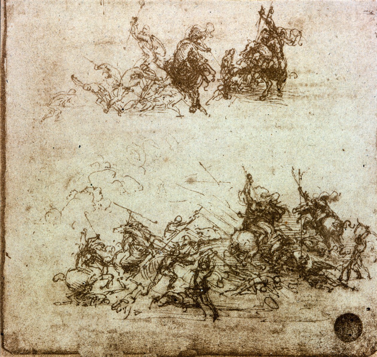 Battle of Horsemen, Study for the Battle of Anghiari