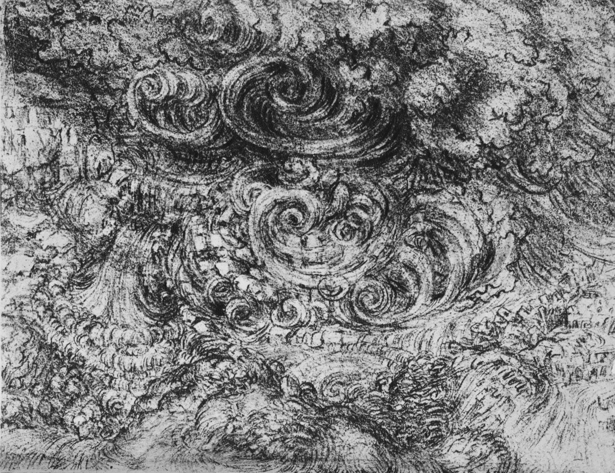 Deluge by Leonardo da Vinci: High-quality fine art print