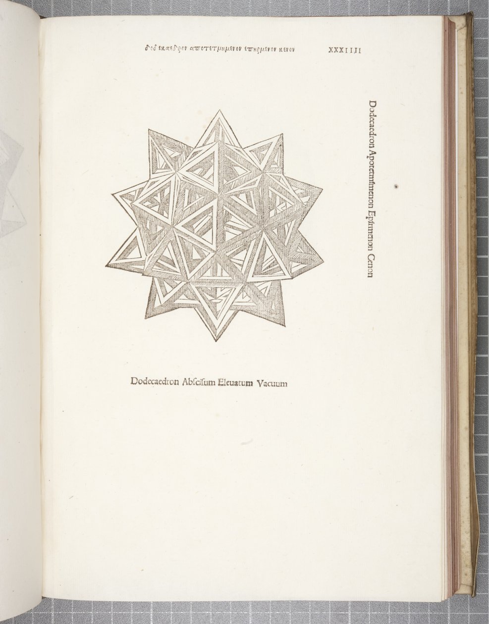 Divina Proportione, by Luca Pacioli by Leonardo da Vinci