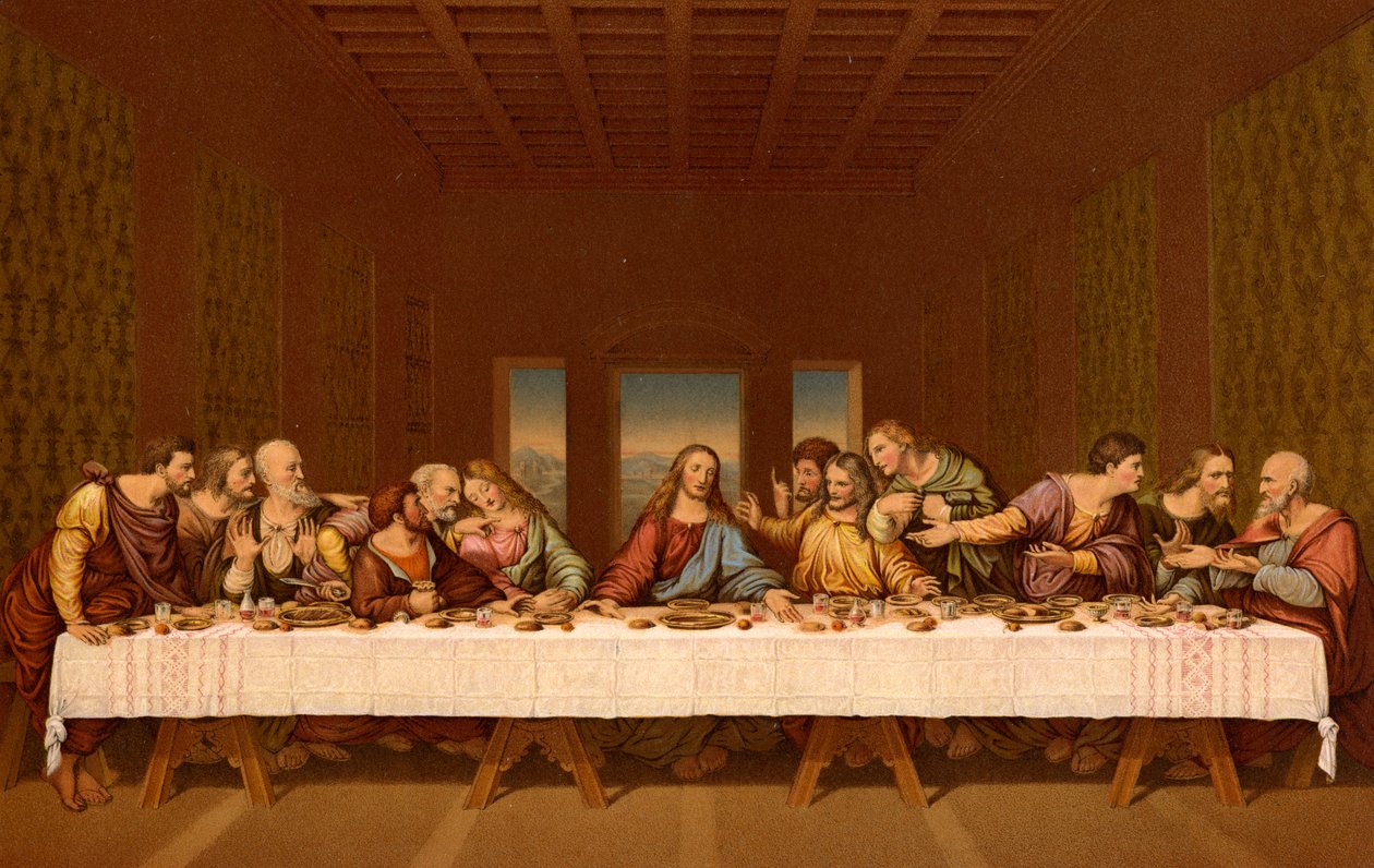 The Last Supper Leonardo Da Vinci Painting