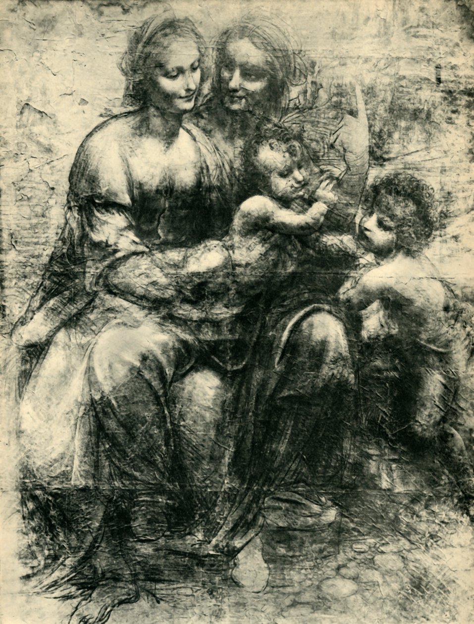 The Virgin and Child with St Anne and St John the Baptist