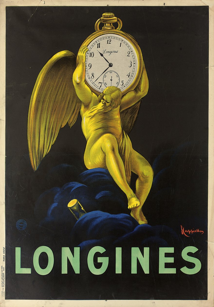Advertising Poster for the Swiss Watchmakers Longines