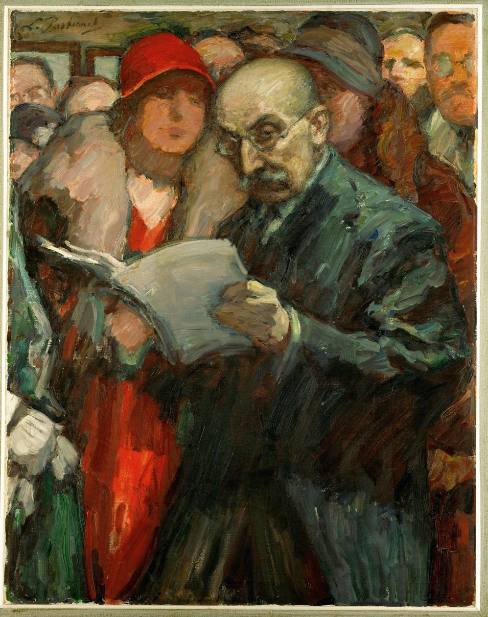 Painter Max Liebermann Opens an Exhibition at the Akademie in Berlin