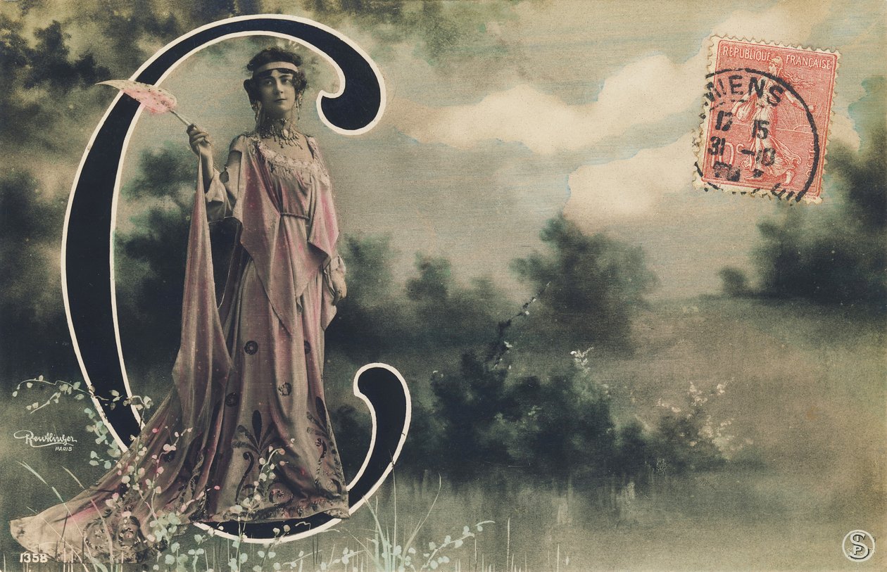 Capital letter C: Lucienne Roger, half-worldly artist of the Belle ...