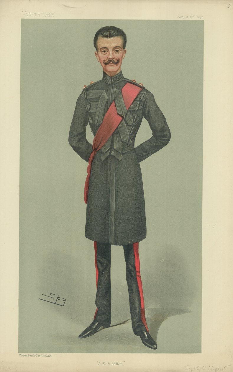 Captain George Colborne Nugent by Leslie Matthew Ward