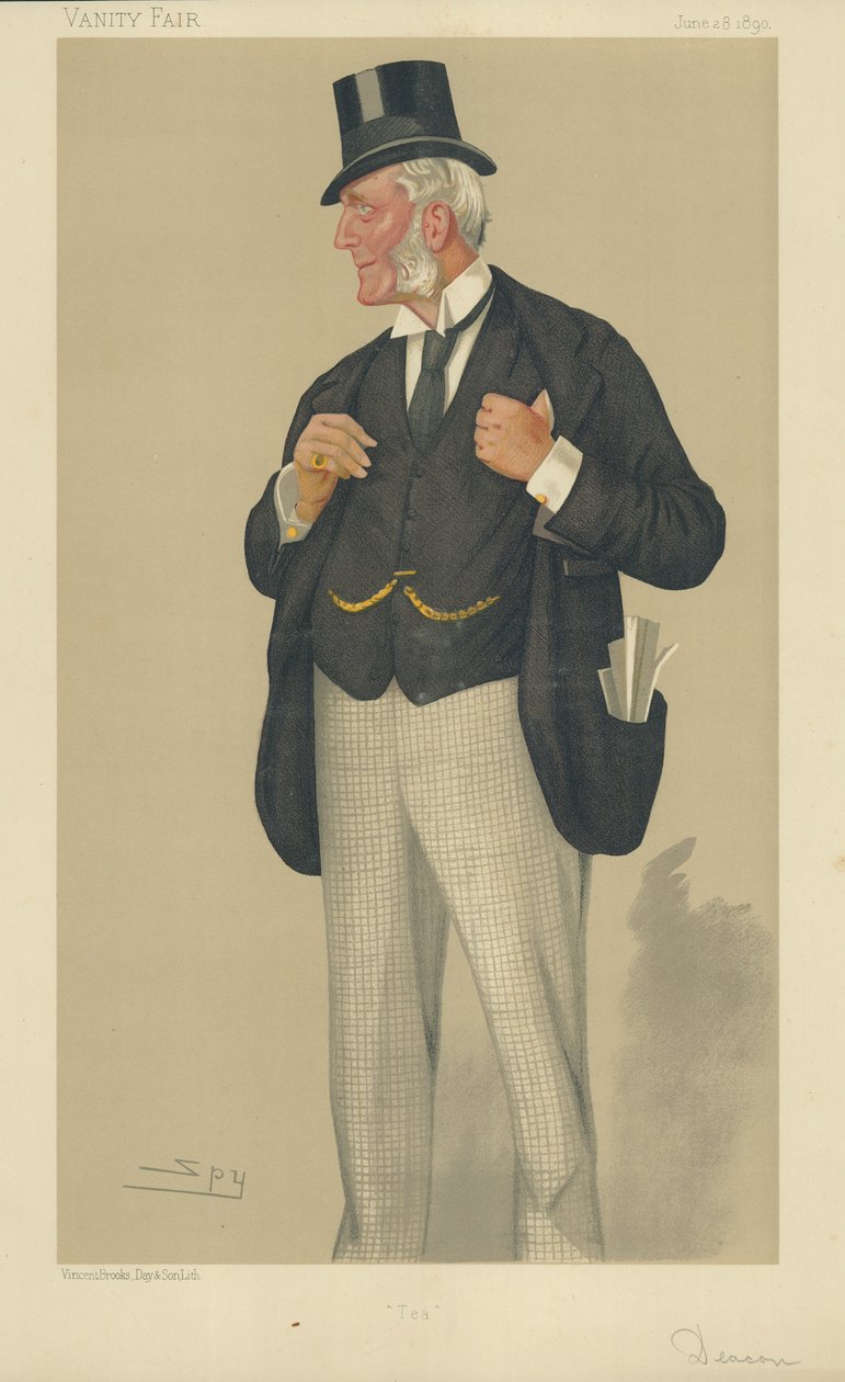 Mr Albert Deacon by Leslie Matthew Ward: Fine art print
