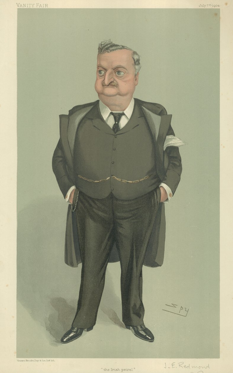 Mr John Edward Redmond by Leslie Matthew Ward