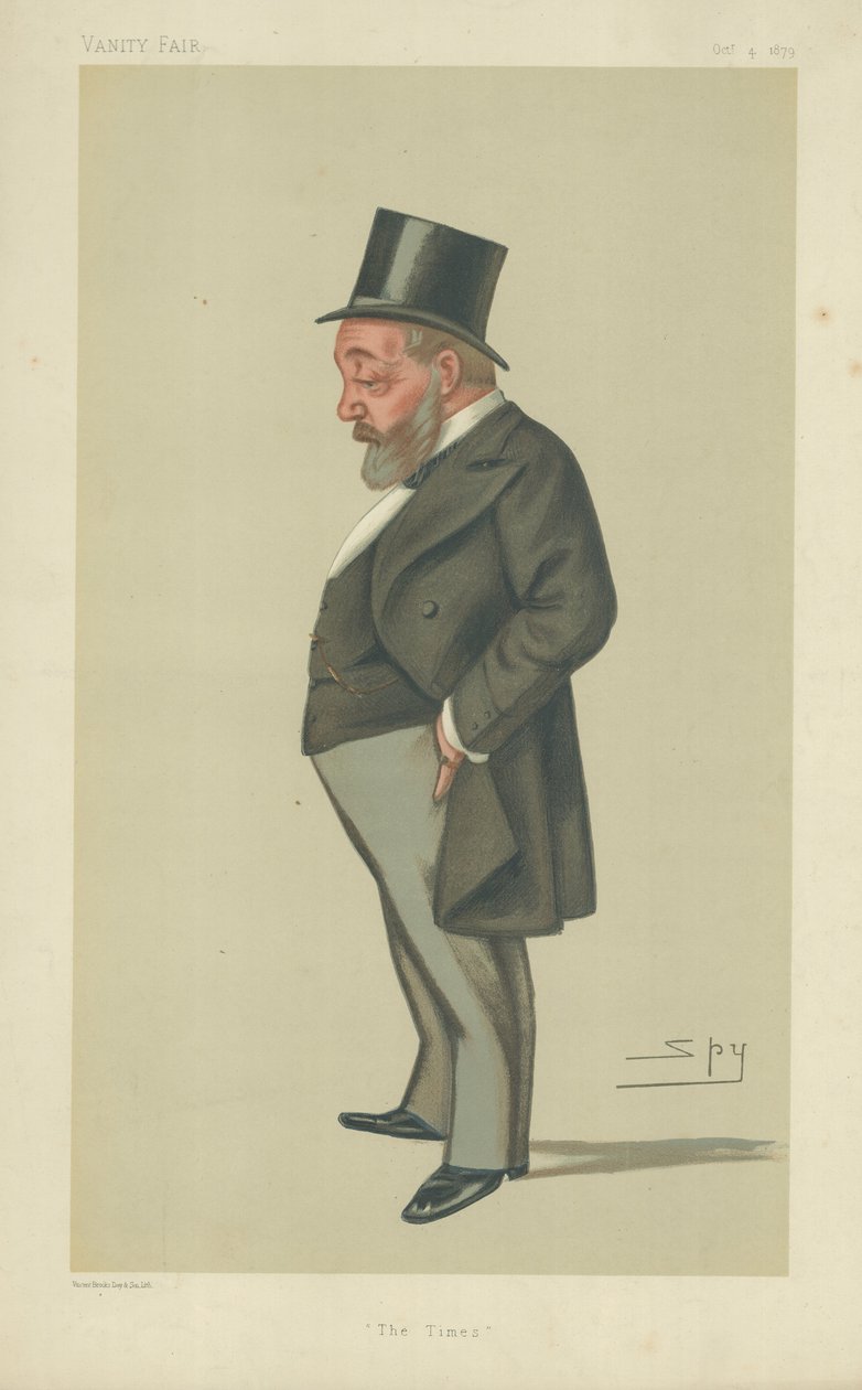 Mr Thomas Chenerey by Leslie Matthew Ward: Fine art print