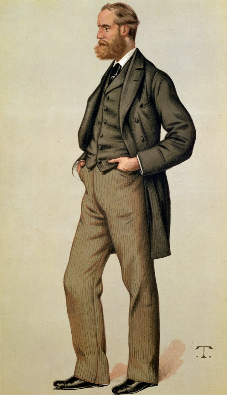 Portrait of Charles Stewart Parnell by Leslie Matthew Ward