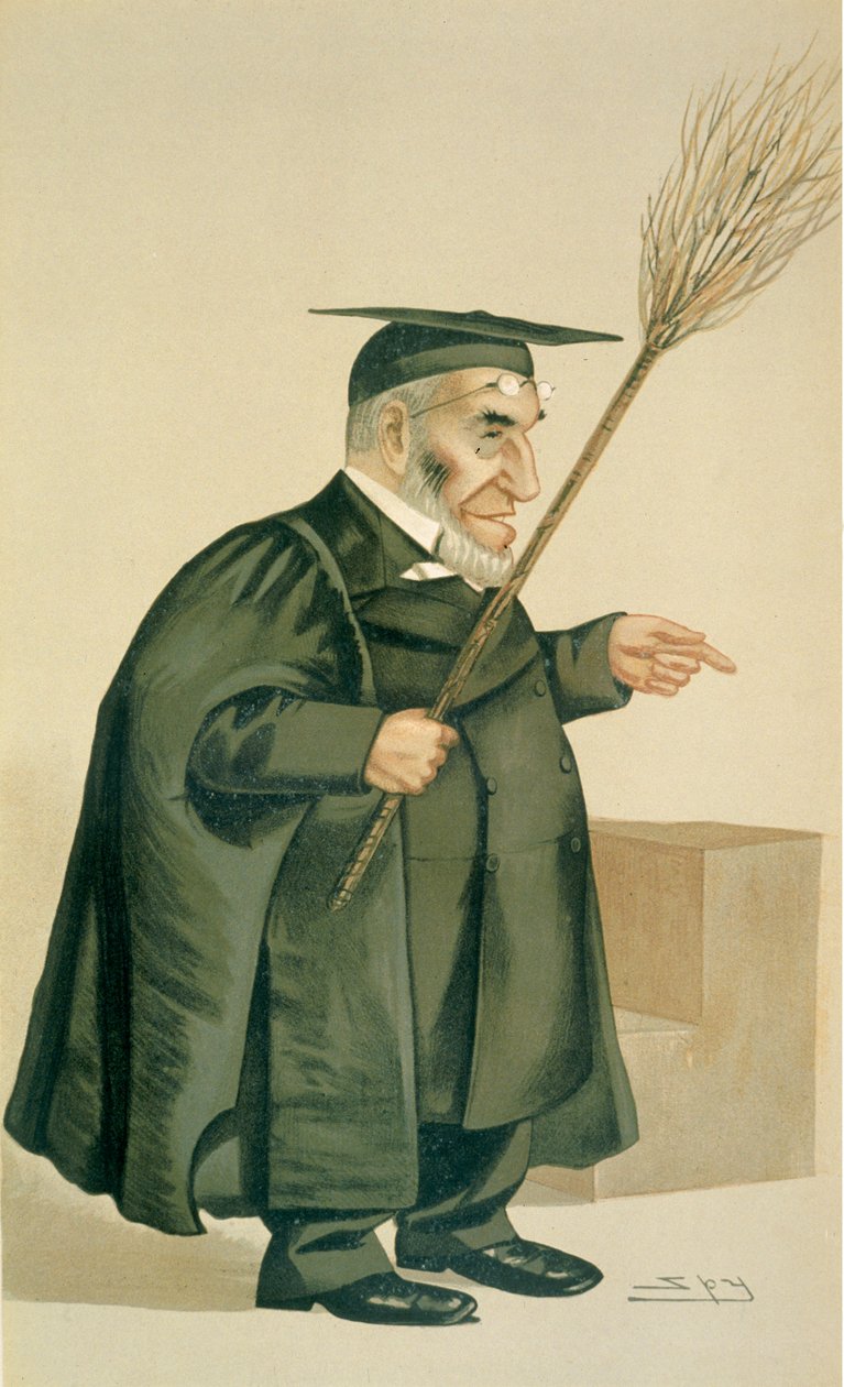 Reverend James Leigh Joynes, illustration from 'Men of the Day ...