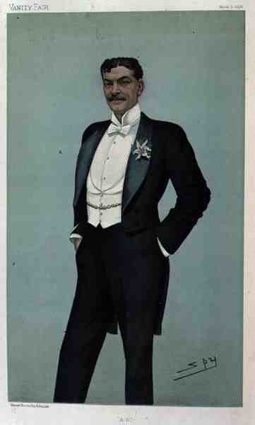 'A.B.', a 'Spy' cartoon of Arthur Bourchier (1863-1927) from Vanity ...