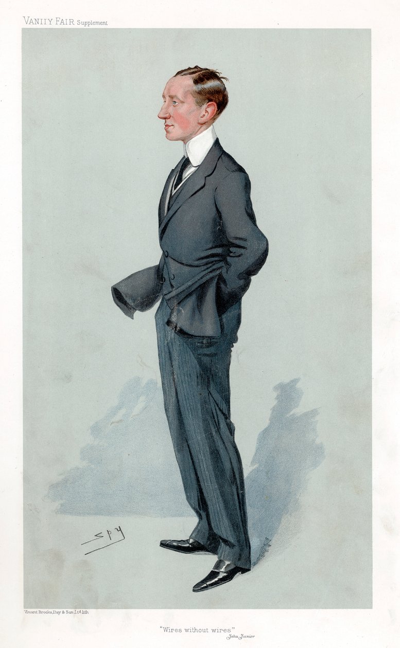 Guglielmo Marconi, Italian Physicist and Inventor and Pioneer of ...