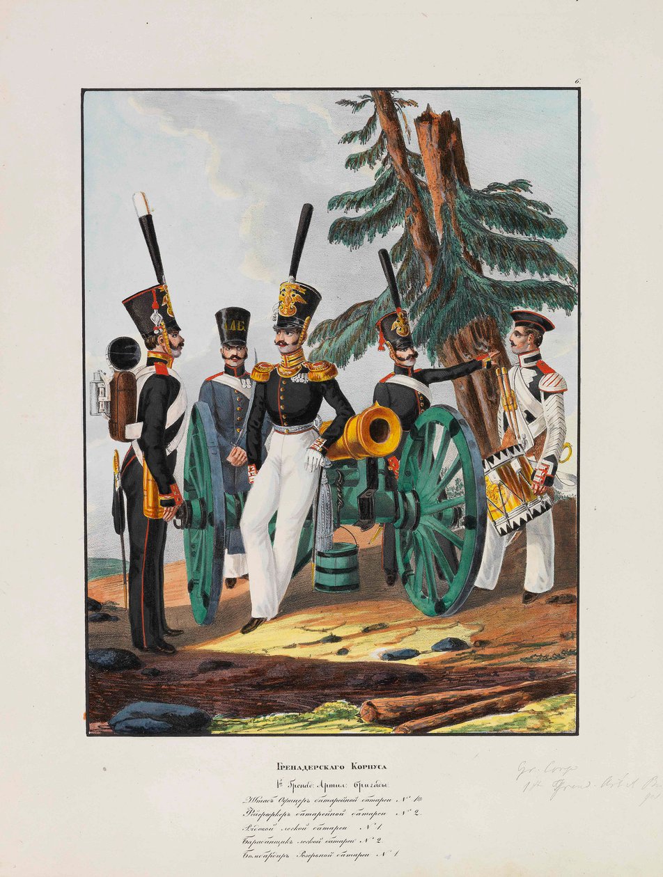 1st Grenadier Division of the Imperial Russian Army, 1837-1839